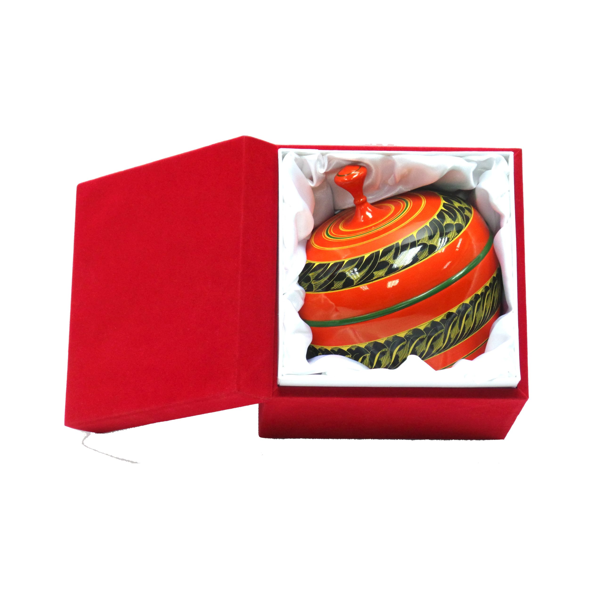 LAQUER WORK CONTAINER (KURANDI) – Kashi Boat